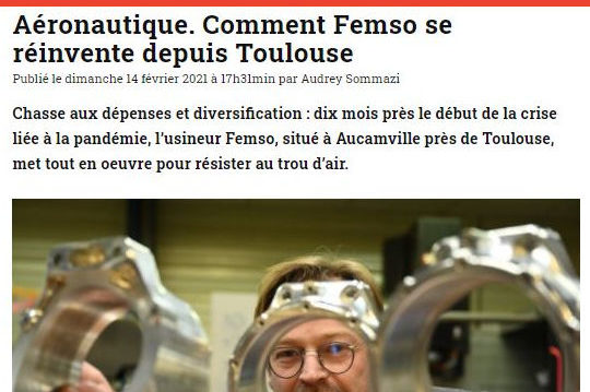 FEMSO Industrie - Usinage de précision - Fraisage - Tournage